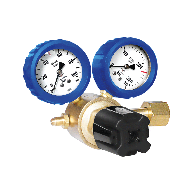Yıldız Gaz Armatürleri - High Pressure Regulator Oxygen 50 bar with Safety