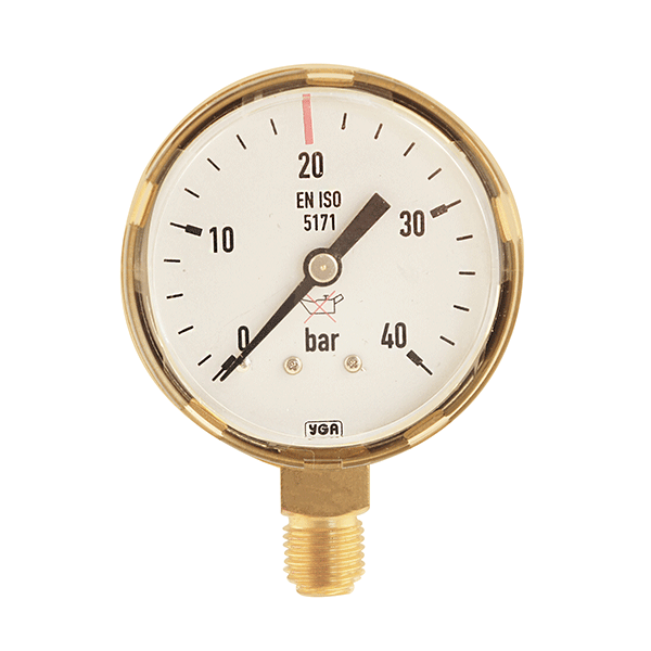 Yıldız Gaz Armatürleri - Pressure Gauges (Manometers) 0-40 Bar