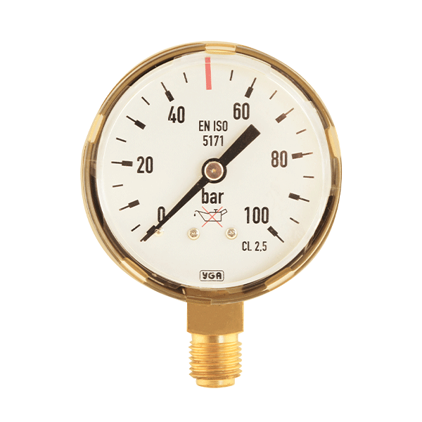 Yıldız Gaz Armatürleri - Pressure Gauges (Manometers) 0-100 Bar