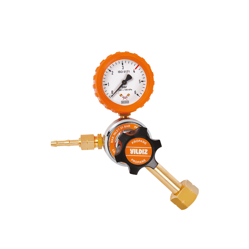 Yıldız Gaz Armatürleri - Propane Pressure Regulator With Manometer and ...
